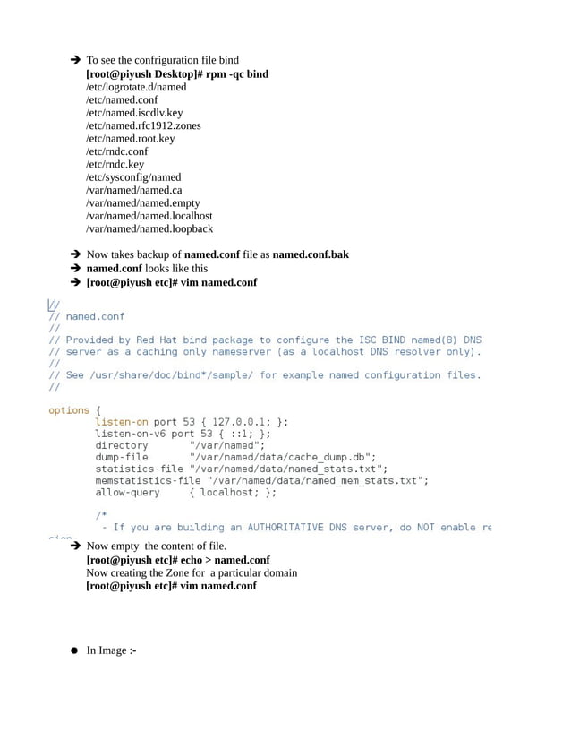 2. reverse primarydns using bind for ptr and cname record ipv4 | PDF