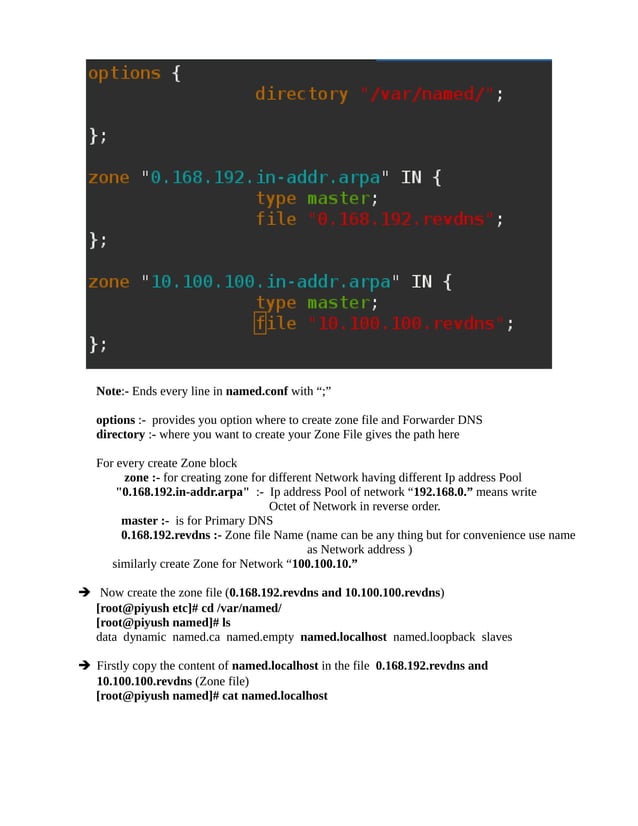 2. reverse primarydns using bind for ptr and cname record ipv4 | PDF