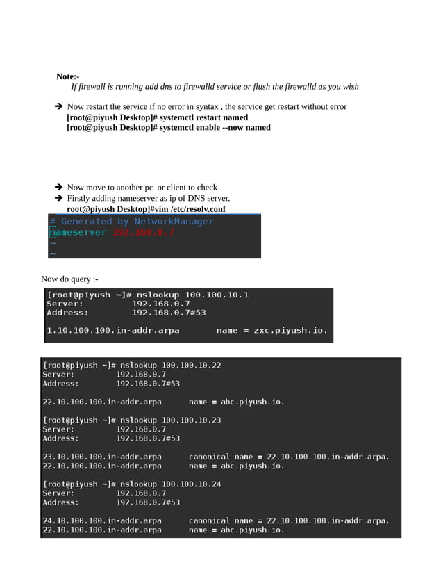 2. reverse primarydns using bind for ptr and cname record ipv4 | PDF