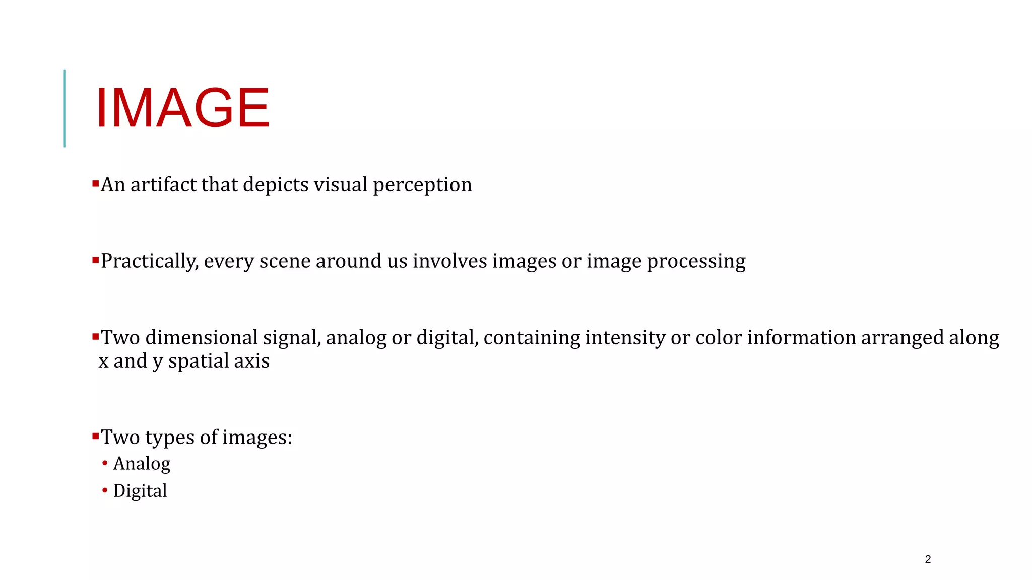 Image processing presentation | PPT