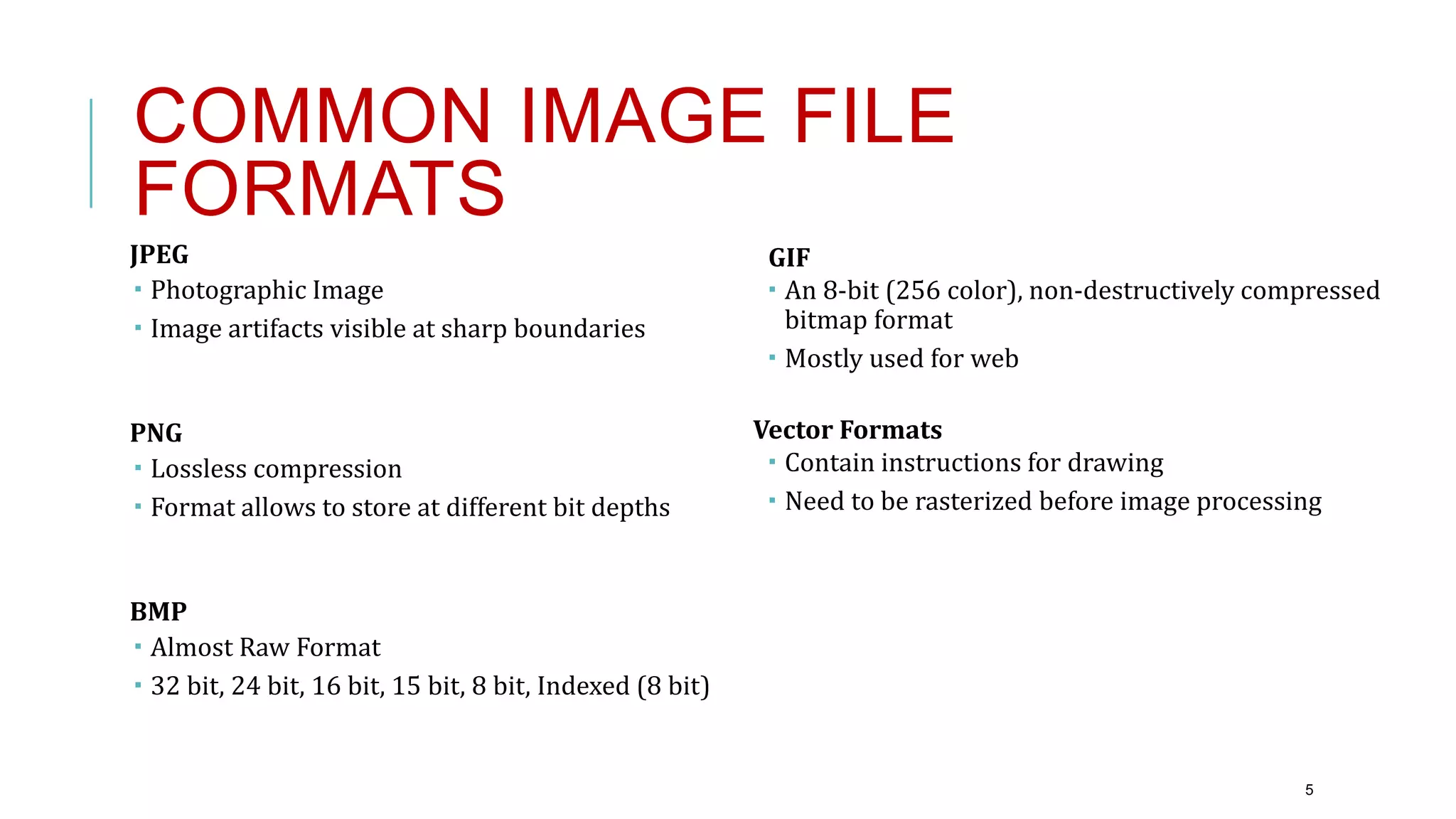 Image processing presentation | PPT