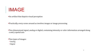 Image processing presentation | PPT