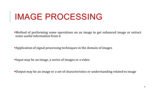 Image processing presentation | PPT