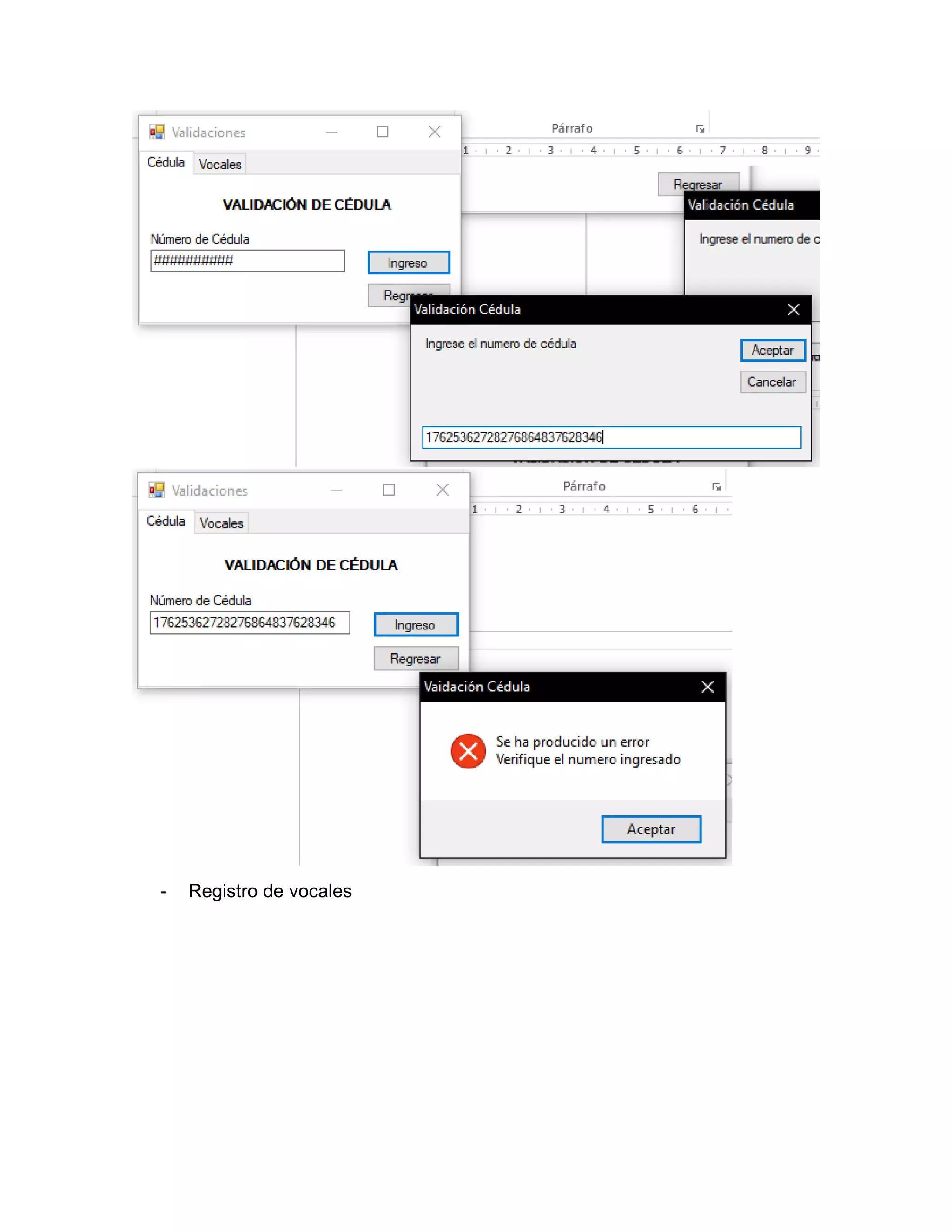Validacion de cedula ecuatoriana con funciones | PDF | Descarga Gratuita