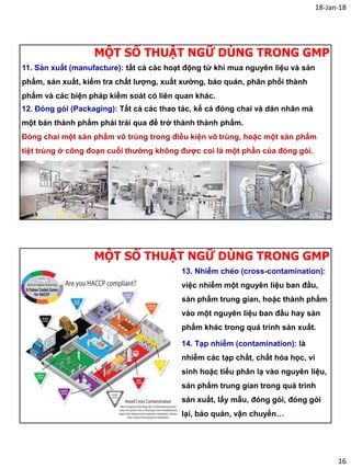 gmp & iso LECTURE | PDF