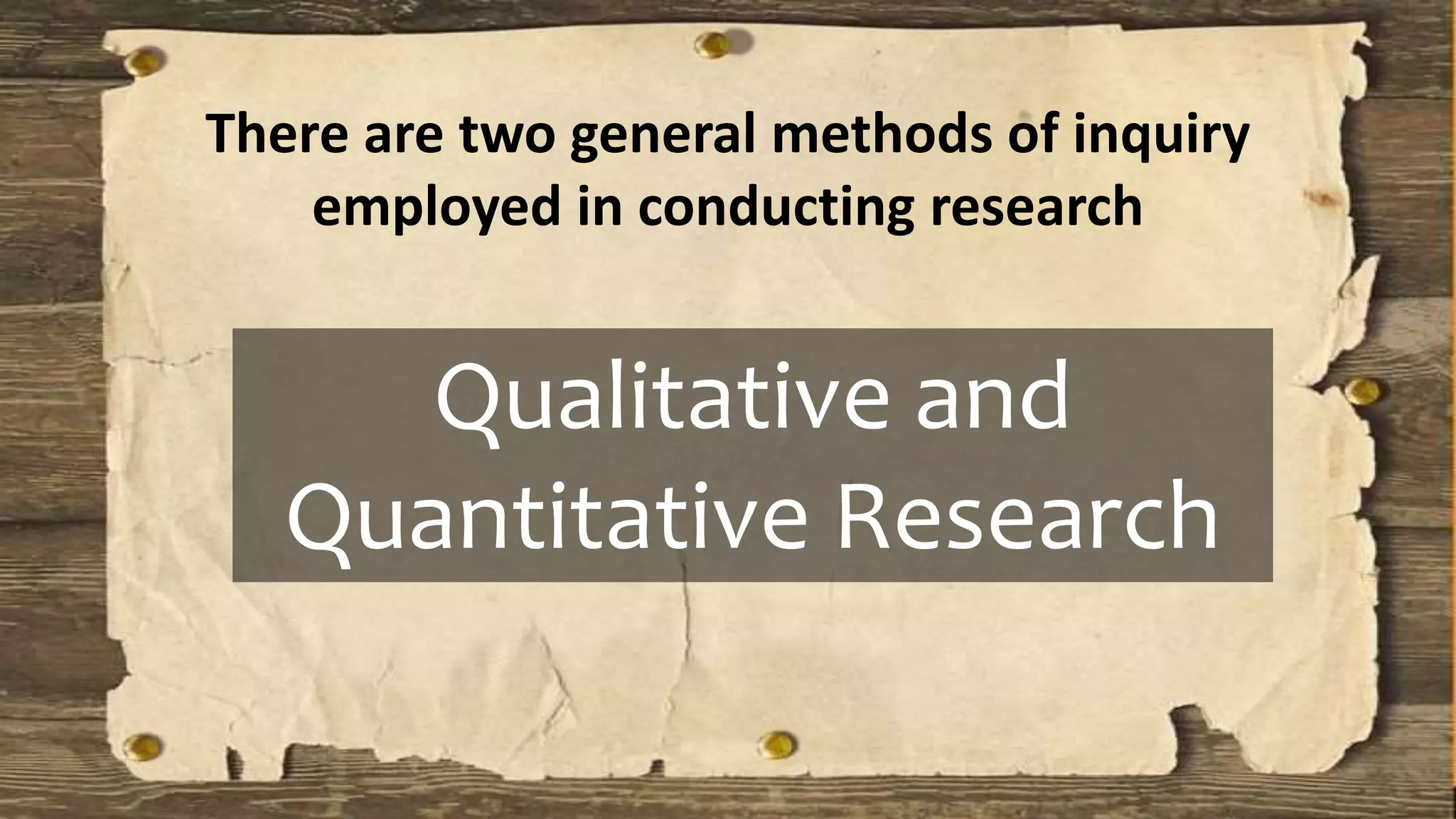 Types of research | PPTX