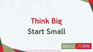 Think Big Start Small | PPT