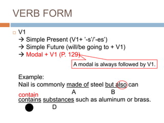 sentence structure (Part 2) | PPT