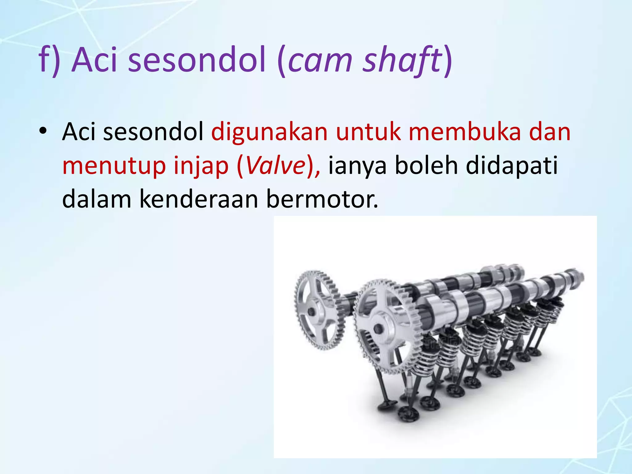 Reka bentuk mekanikal | PPTX