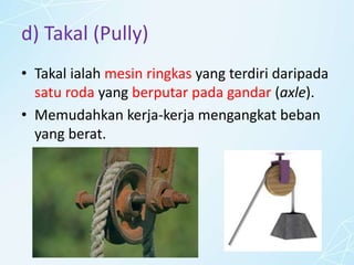 Reka bentuk mekanikal | PPTX