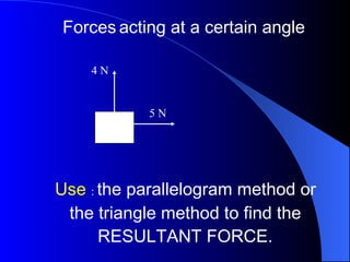 2.9 analysing forces in equilibrium | PDF