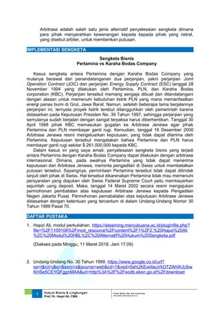 2. HBL,Indah Kayani,Hapzi Ali,Alternatif Resolusi Sengketa atau Resolusi Sengketa Ekonomi ...