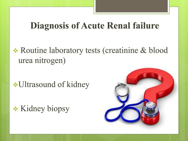 2. acute renal failure | PPT