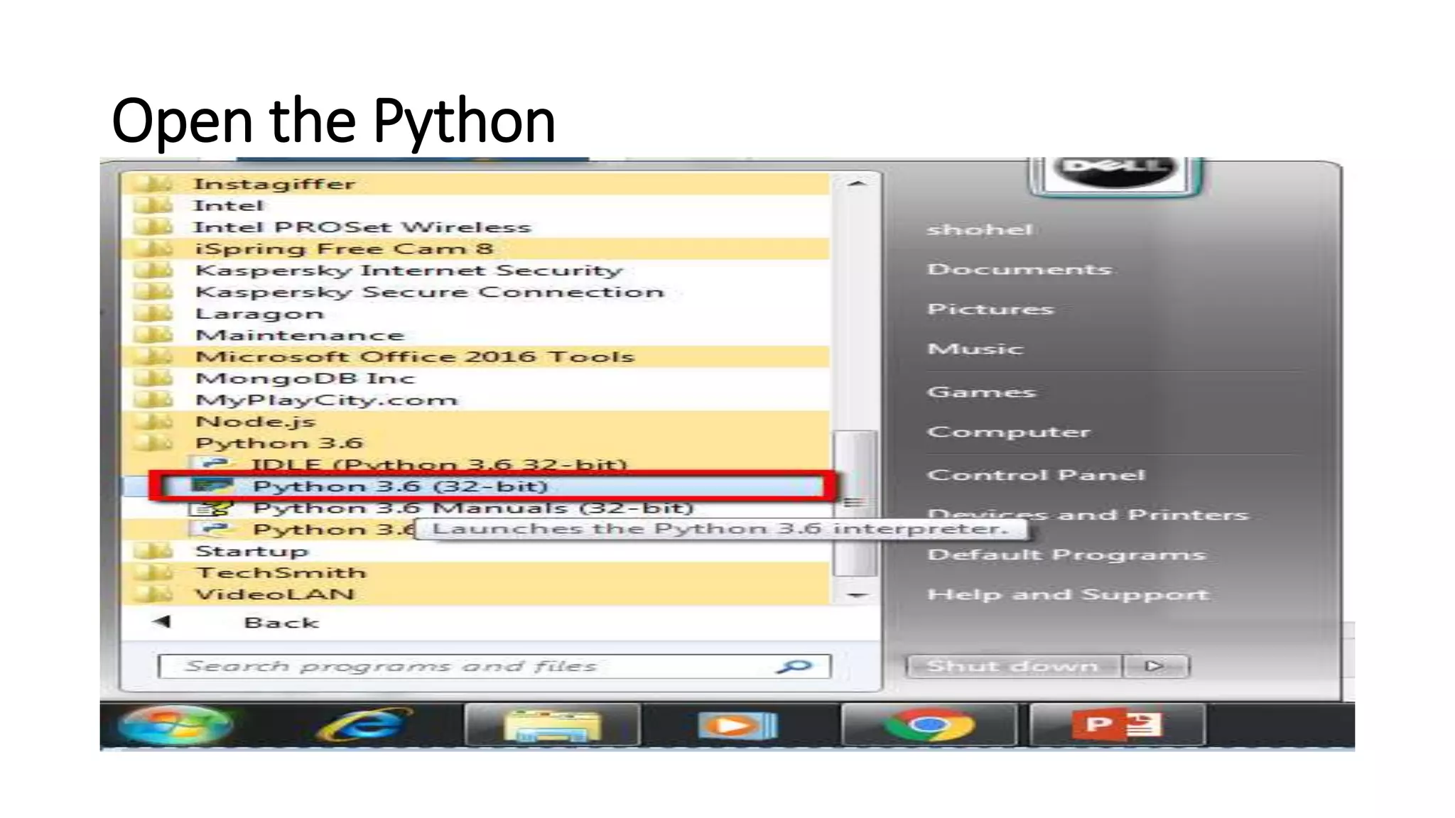 How to download and install Python - lesson 2 | PPTX