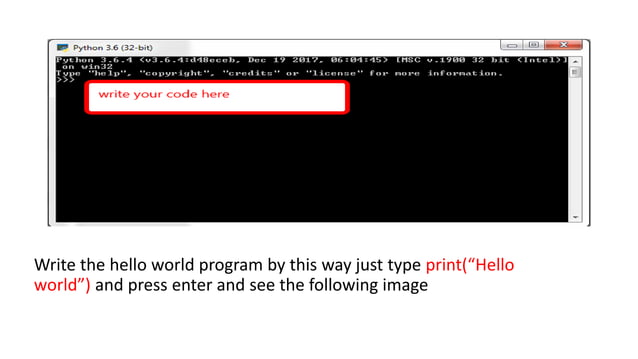 How to download and install Python - lesson 2 | PPTX