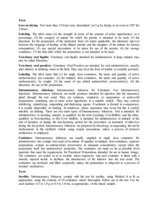 2. veterinary dosages form | DOCX