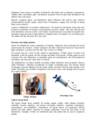 2. veterinary dosages form | DOCX