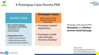 2.0 mekanisme pelaksanaan pkh 2018 f | PPTX