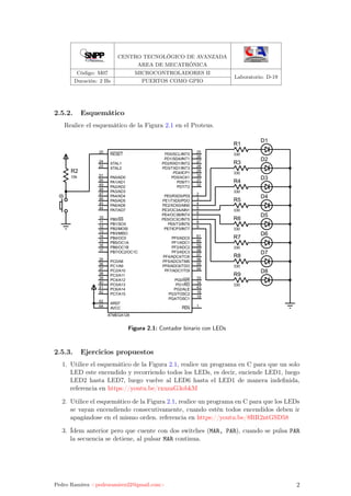 2.5 contador con led | PDF