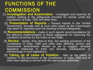2. national commission for women act, 1990 gp2 | PPT
