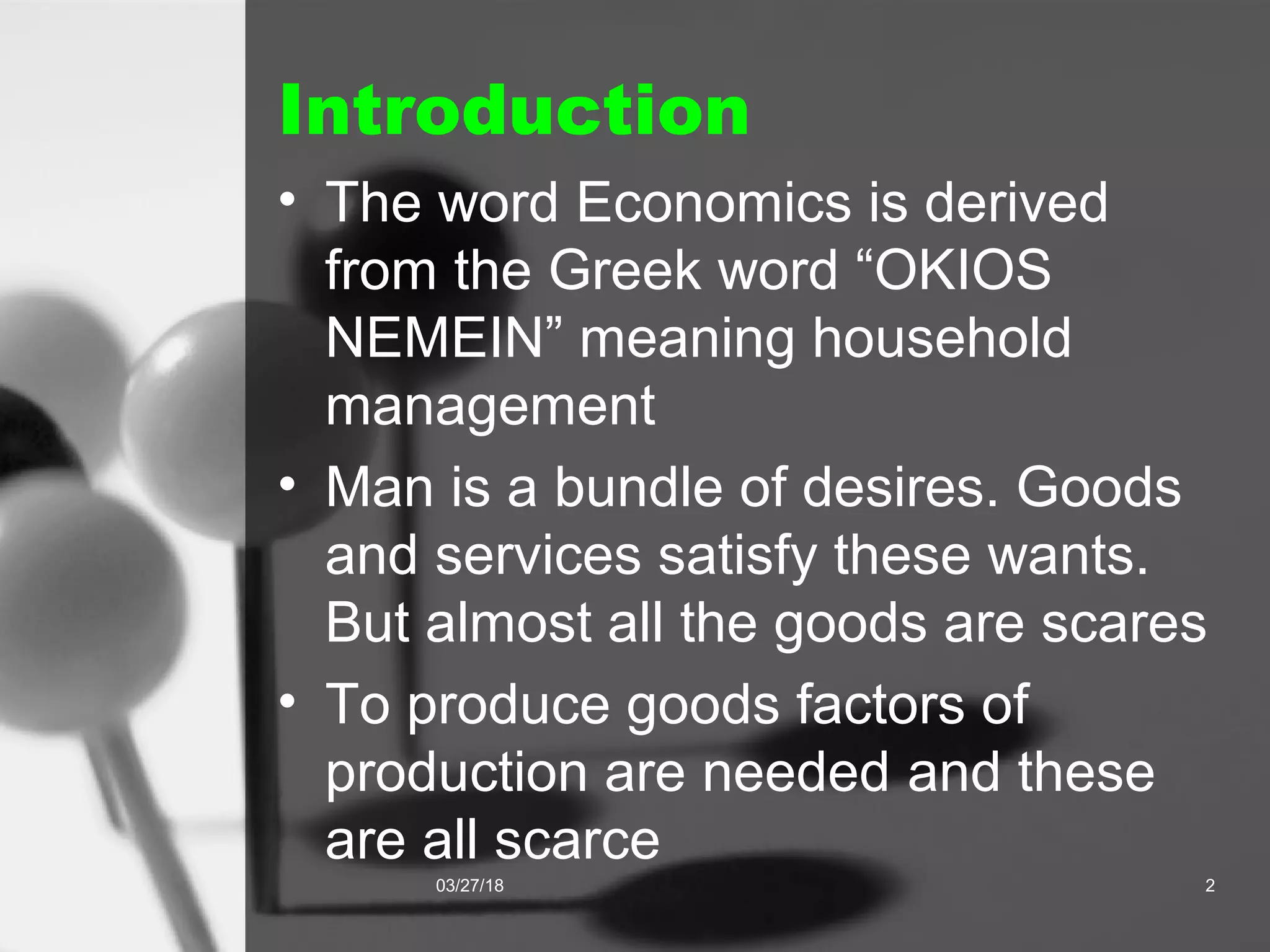 2.nature and scope of economics pgp1 | PPT