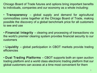 2. Benefits of CBOT | PPT