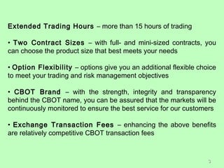 2. Benefits of CBOT | PPT