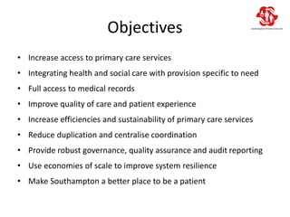 General Practice Transformation Champions: Improving Access to General ...