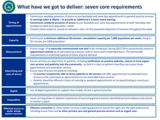 General Practice Transformation Champions: Improving Access to General ...
