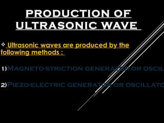 ultrasonic | PPT