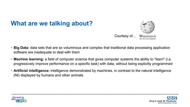Why does data matter? Professor Stephen Keevil, Head of Medical Physics, Guy’s and St Thomas ...