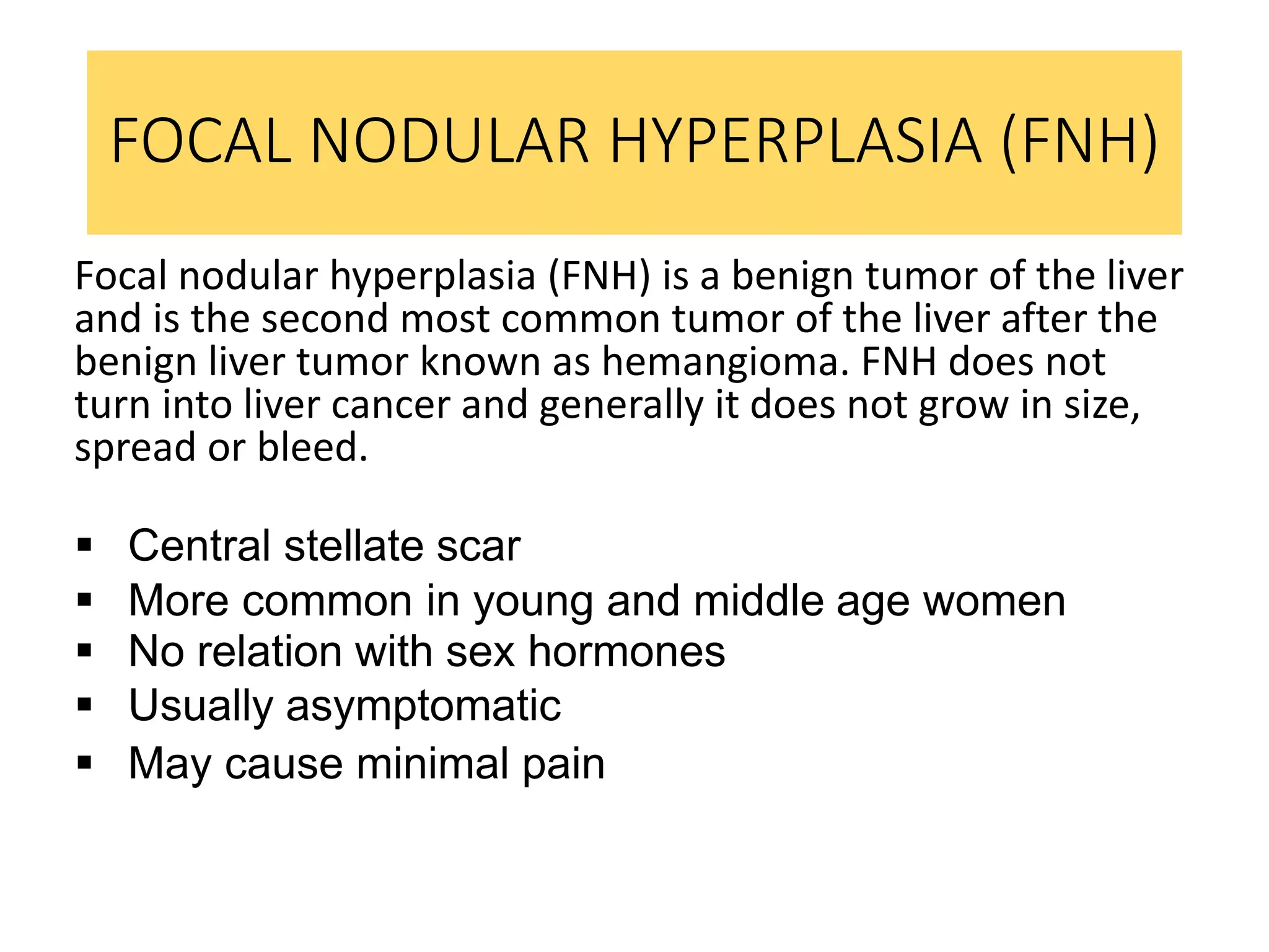 Benign and Malignant Liver Disorder | PPTX