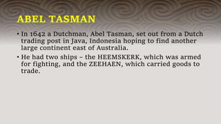 HUMANITIES YEAR 9: EARLY SETTLERS | PPT