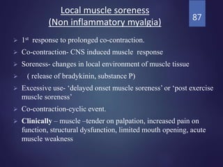 muscles of mastication, dental applications | PPTX