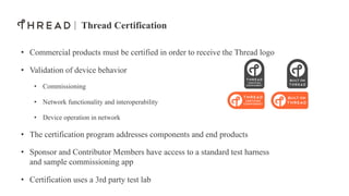 “Thread - A New Wireless Networking Protocol for Internet of Things” - Ankith Bale | PDF ...
