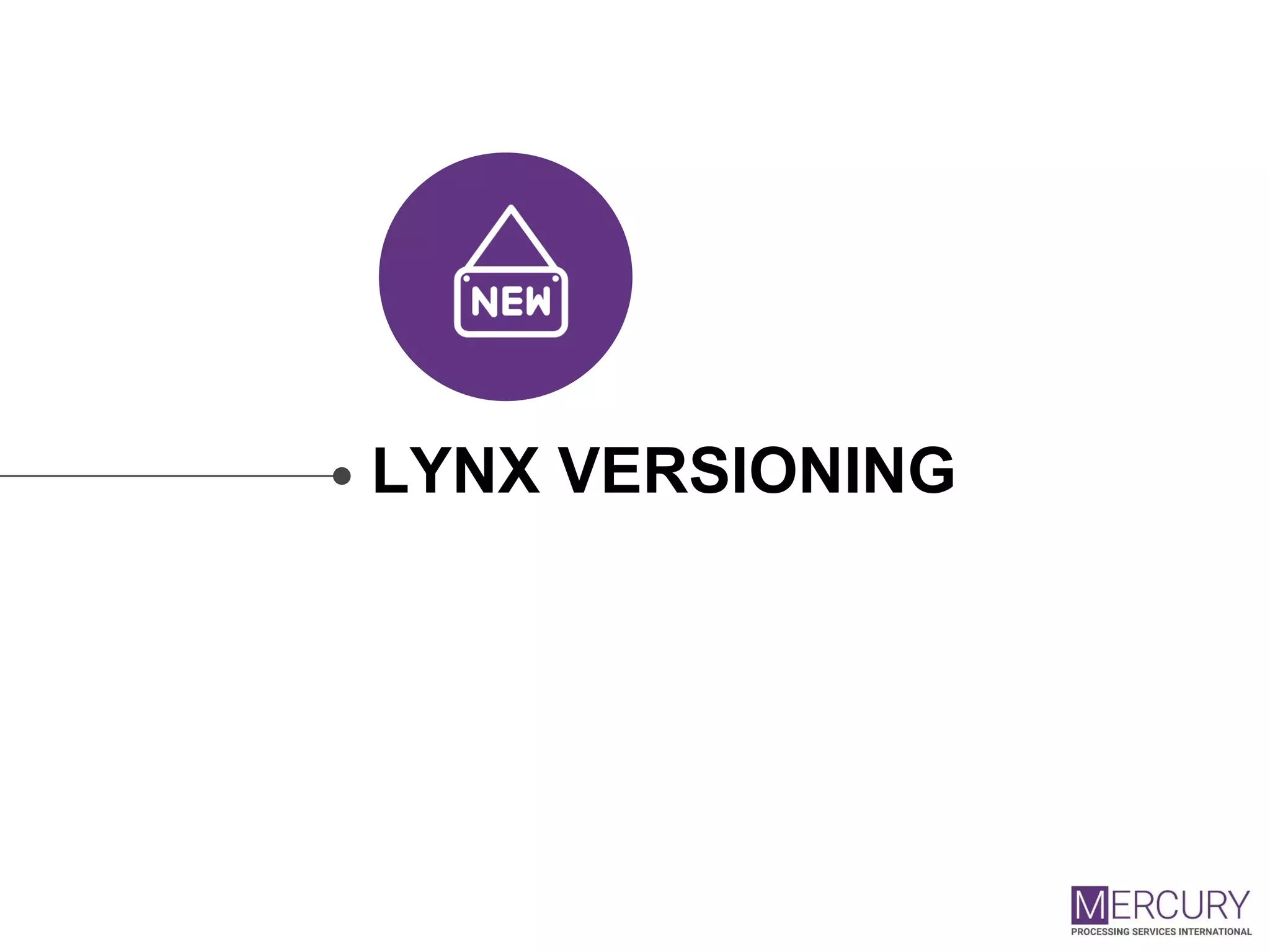 What are the most recent Lynx Fraud Management System upgrades | PDF