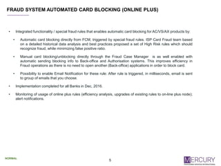 What are the most recent Lynx Fraud Management System upgrades | PDF