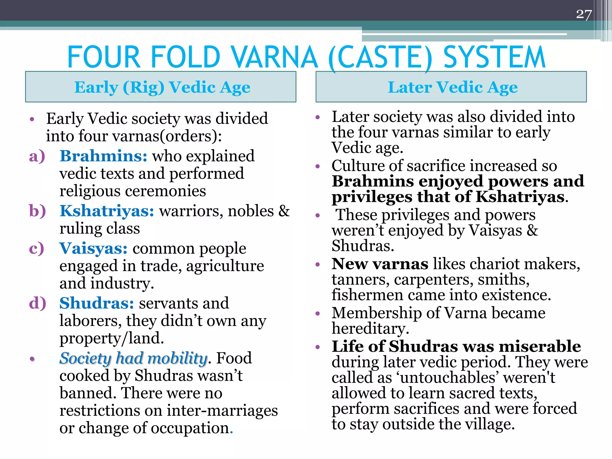 The Vedic Period | PPTX