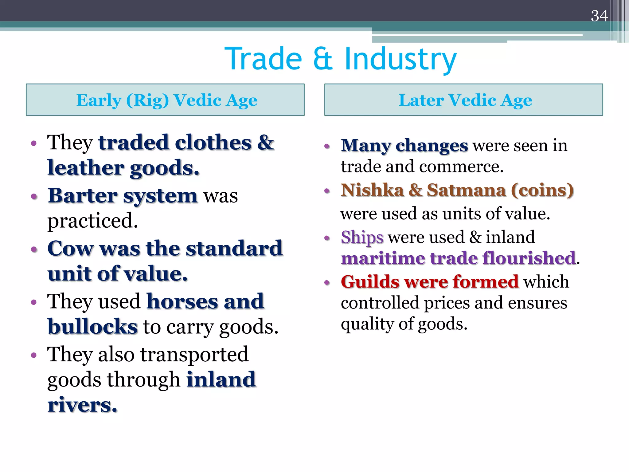 The Vedic Period | PPTX
