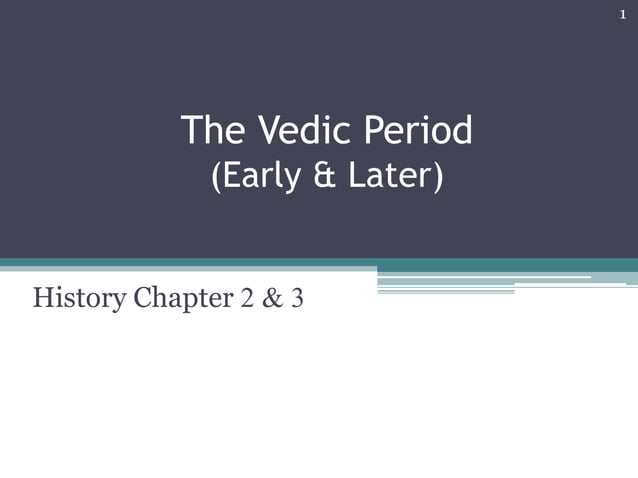 The Vedic Period | PPTX | Hinduism | Religion & Spirituality
