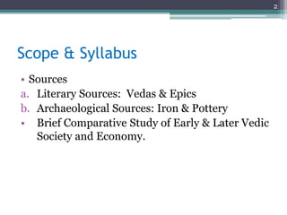 The Vedic Period | PPTX