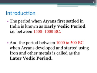 The Vedic Period | PPTX