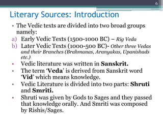The Vedic Period | PPTX
