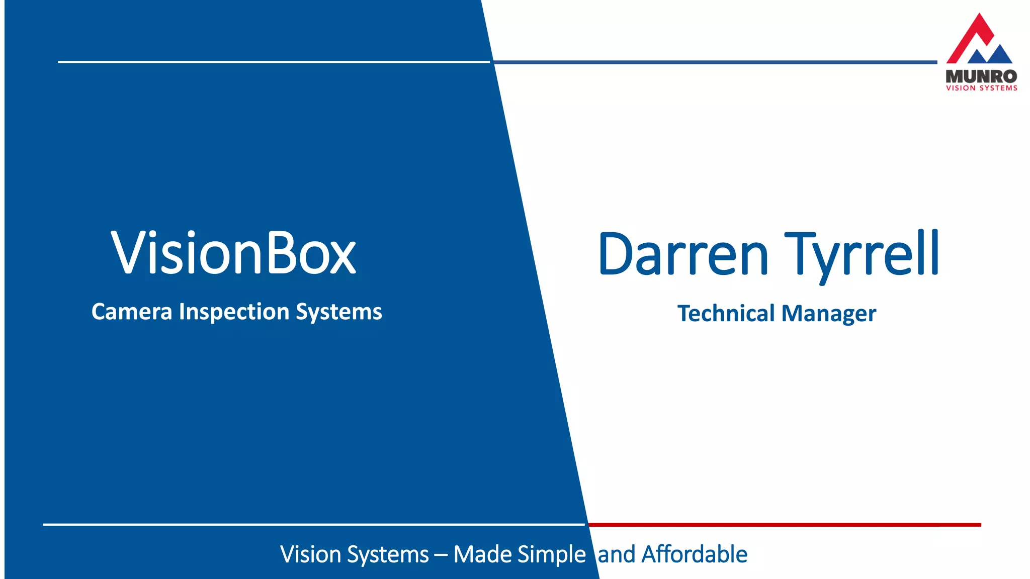 Vision Box: Simplified multi-camera quality inspection | PPT