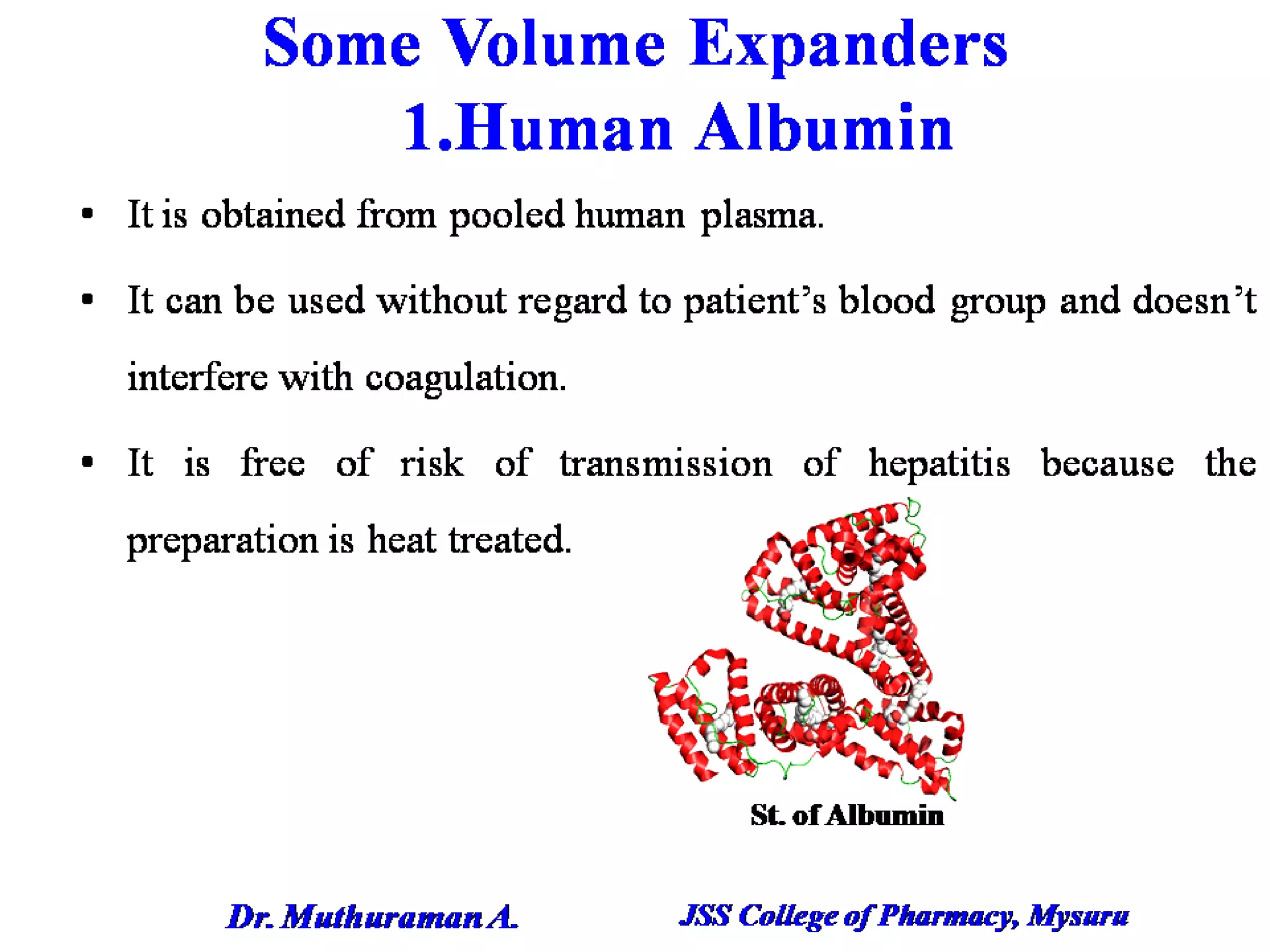 2.1.4 blood and plasma volume expanders | PDF | Blood Disorders ...