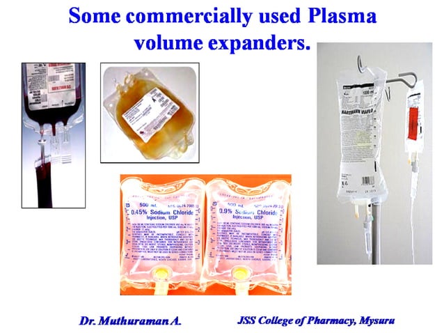 2.1.4 blood and plasma volume expanders | PDF | Blood Disorders ...