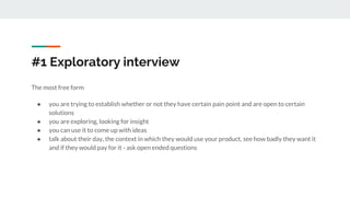 Андрій Пастушок “4 Types of Customer Interviews” Lviv Project ...