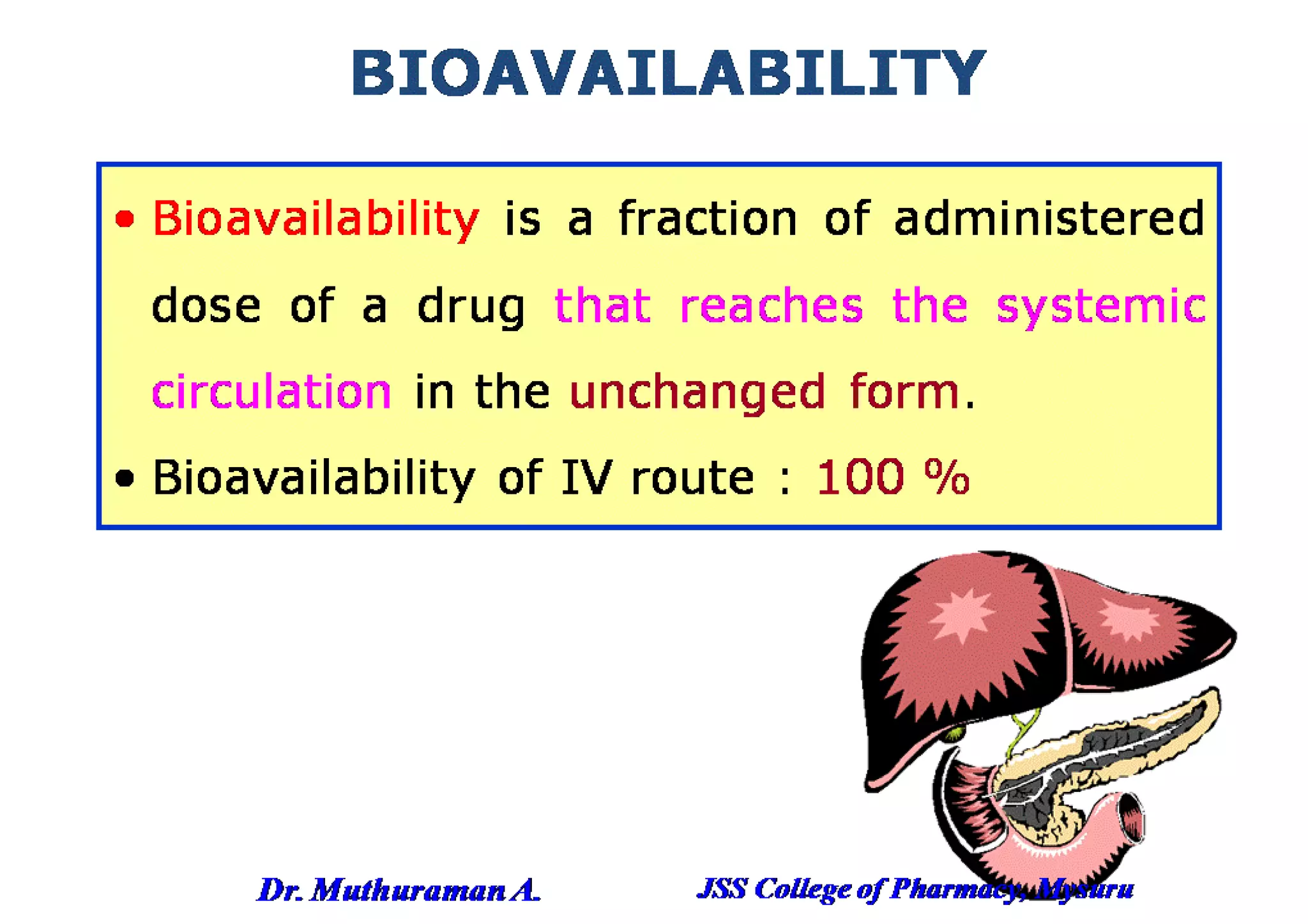2.1 pharmacokinetics drug absorption and distribution. | PPT