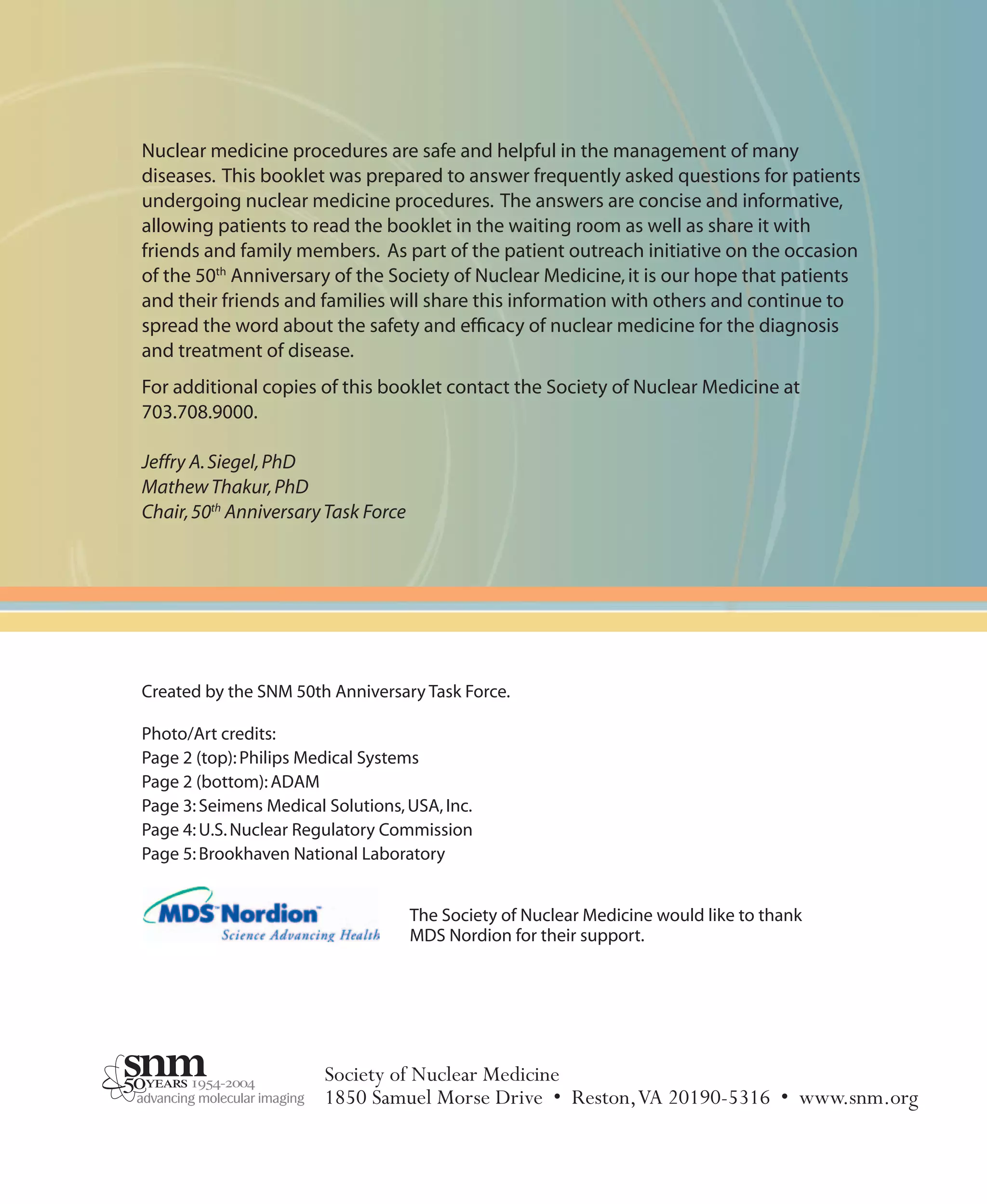 What is Nuclear Medicine? | PDF