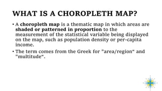 GEOGRAPHIC SKILLS: CHOROPLETH MAPS | PPTX